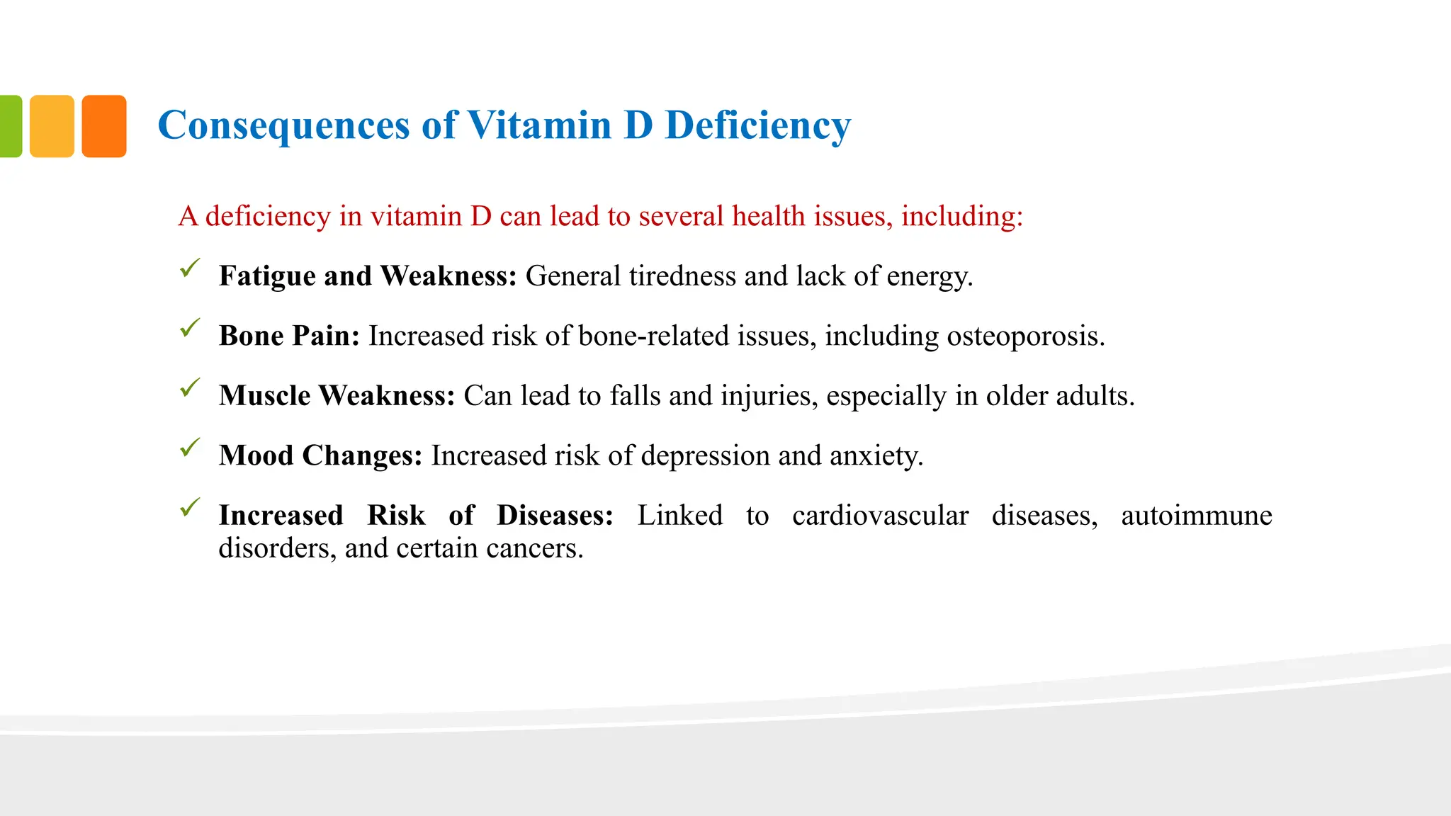 Vitamin D: Types, Sources, and the Consequences of Deficiency | PPTX