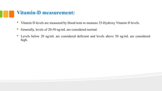 Vitamin D: Types, Sources, and the Consequences of Deficiency | PPTX