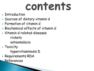 Vitamin D | PPTX