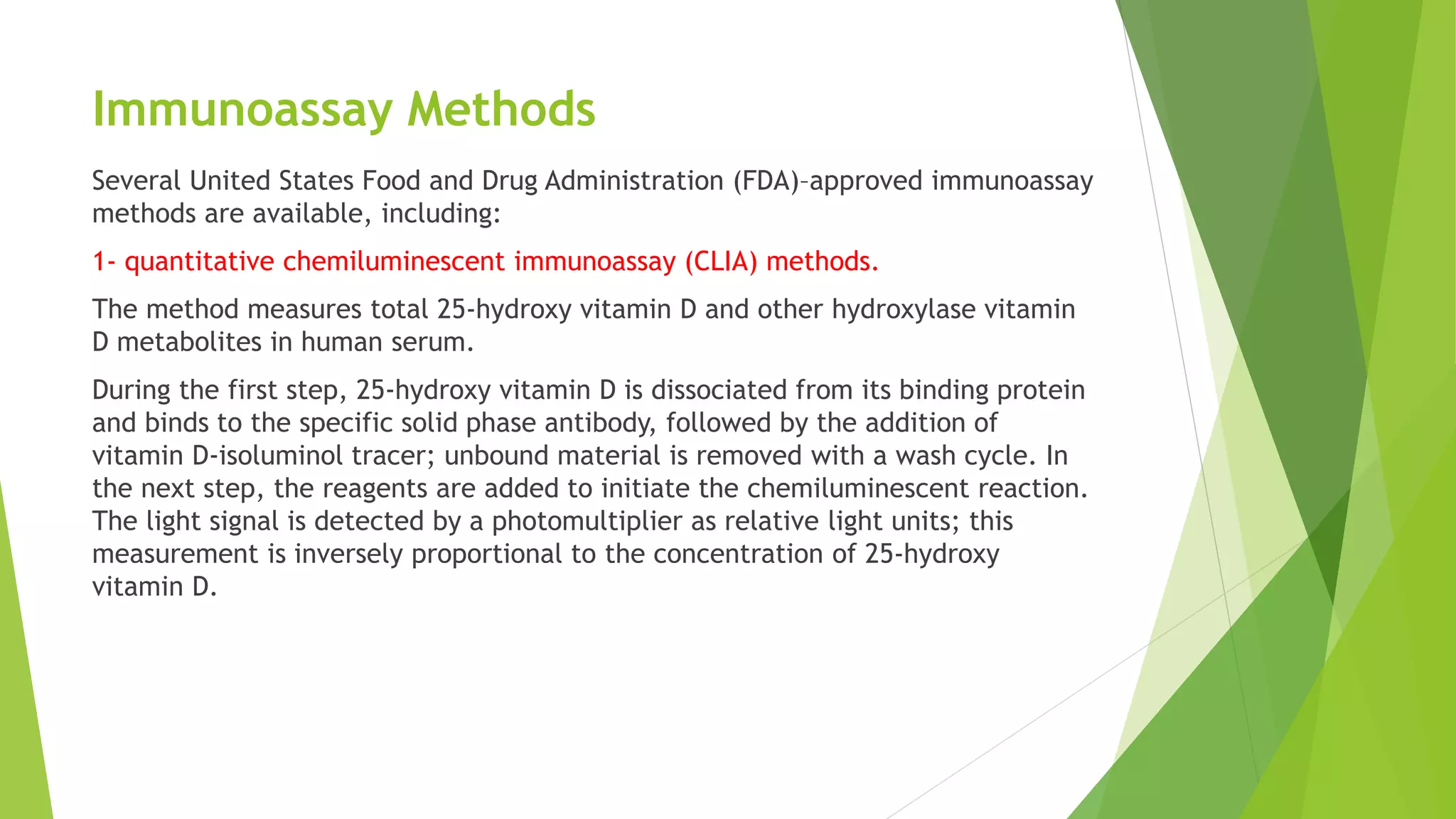 Vitamin d3, methods_of_measurement_and_it's_correlation_with_diabetes ...