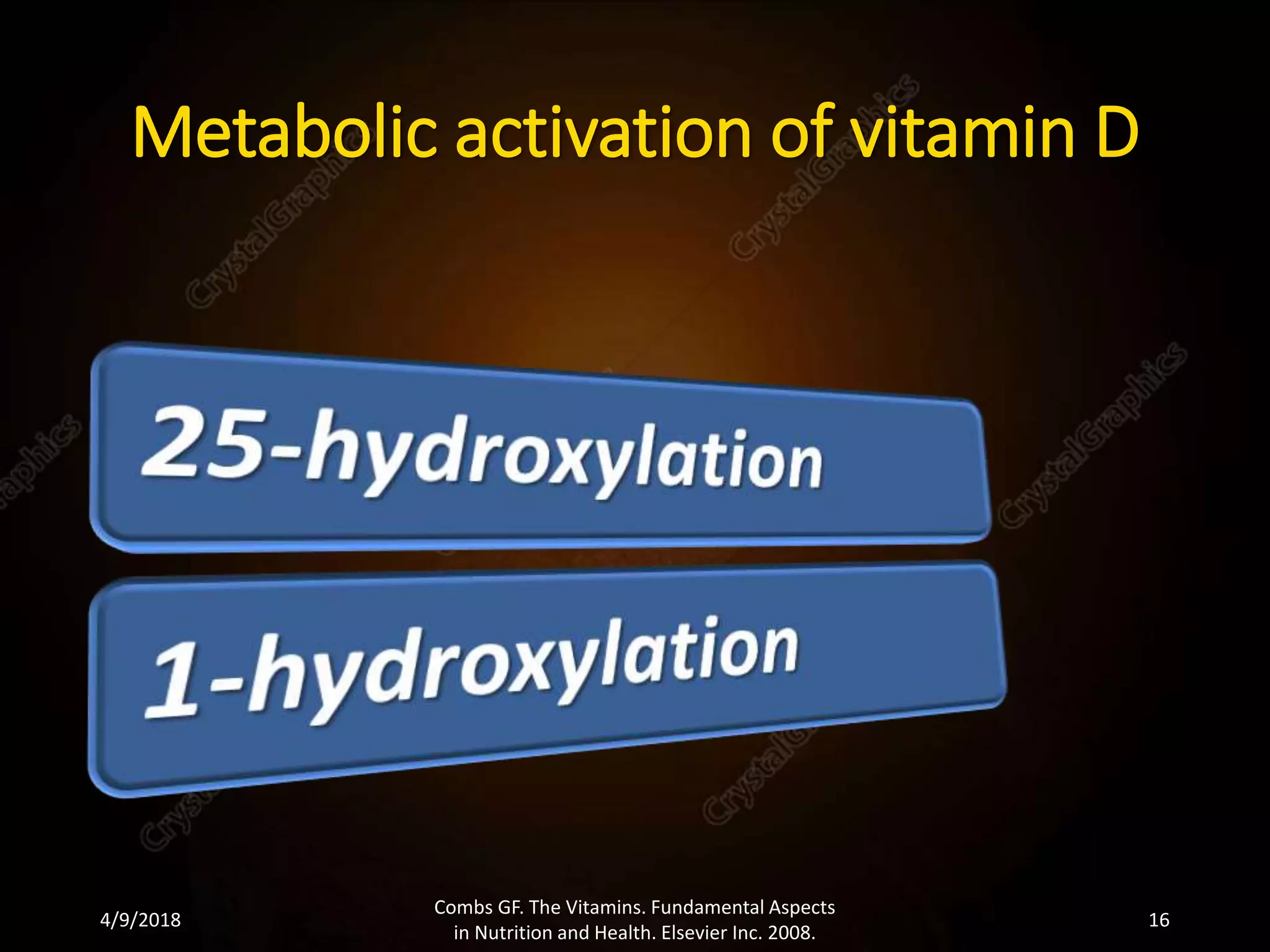 Vitamin D absorption, transport and metabolism | PPSX