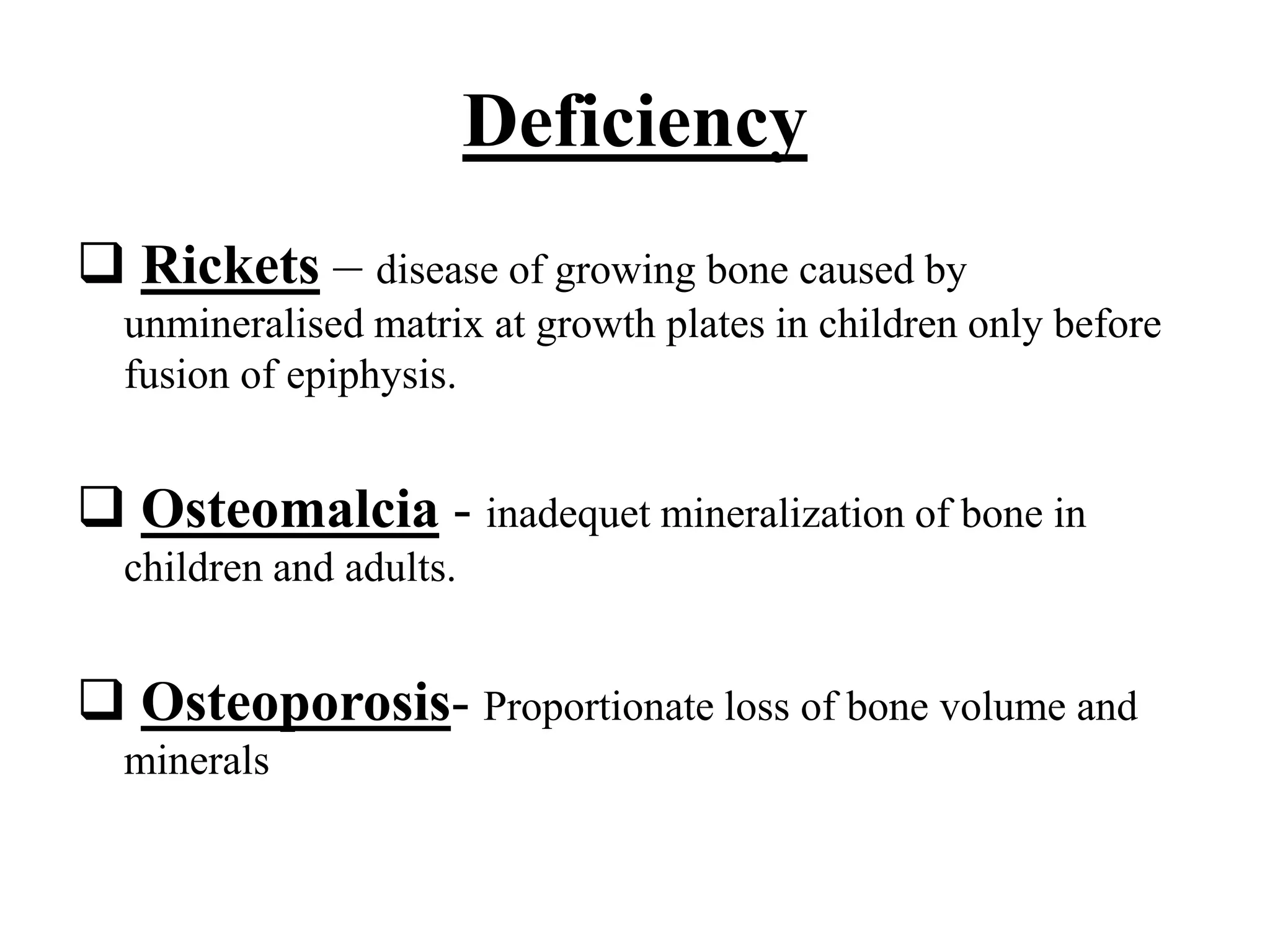 Rickets | PPTX | Bone and Joint Conditions | Diseases and Conditions