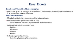 Vitamin d deficiency & rickets | PDF