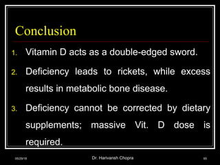 Vitamin D : A Comprehensive Presentation | PPT