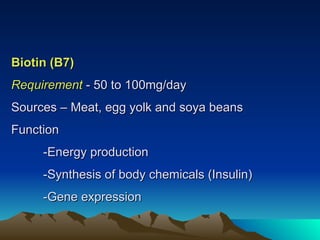 VITAMIN DEFICIENCY - PPT PRESENTATION... | PPT