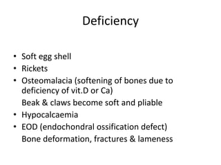 Vitamin deficiency diseases in poultry | PPTX