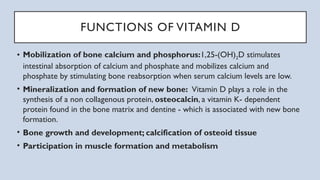 All about Vitamin D for Nutrition and Dietetics | PPTX