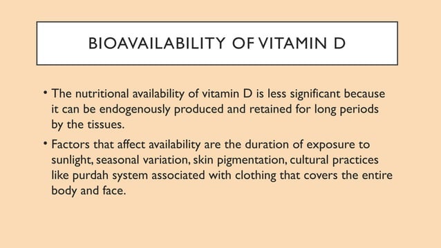 All about Vitamin D for Nutrition and Dietetics | PPTX