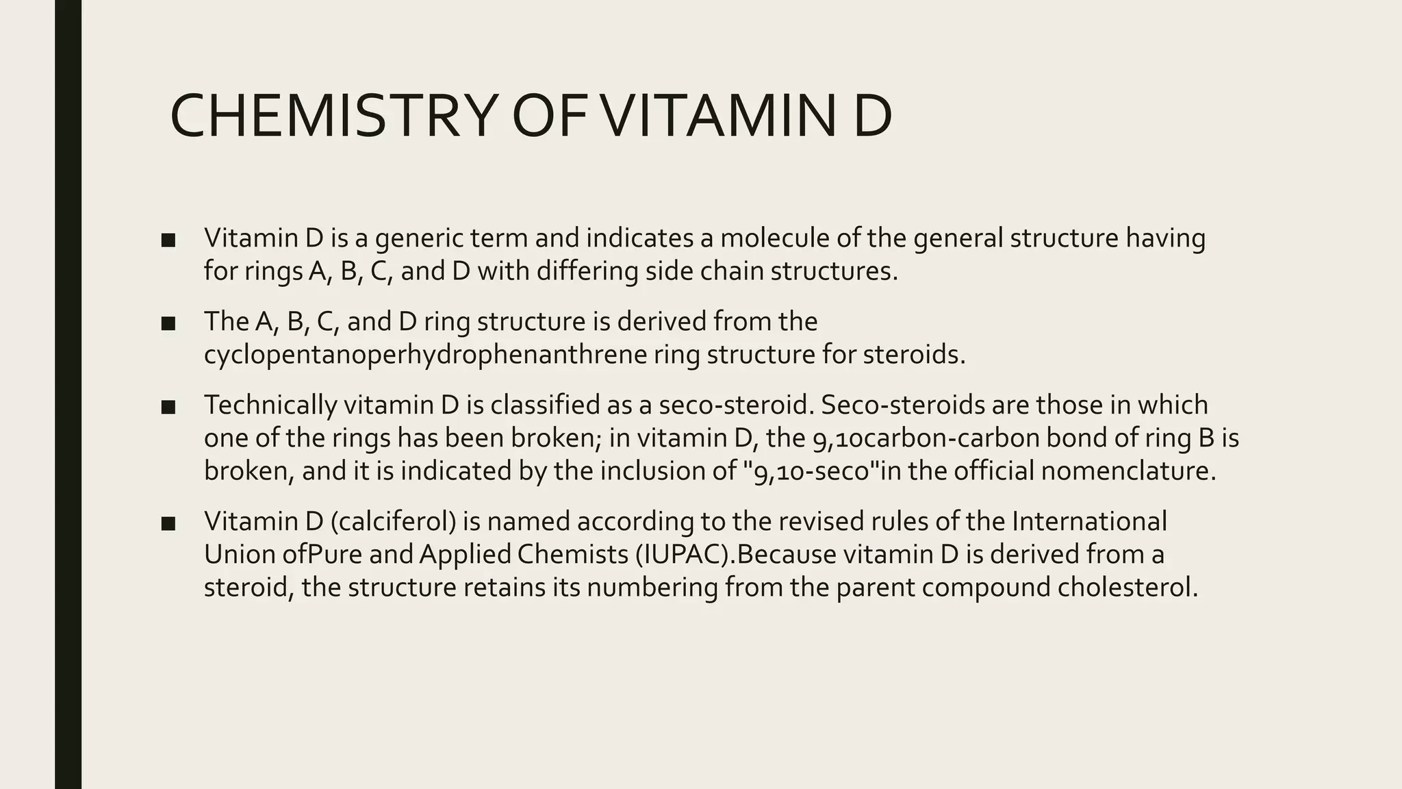 Vitamin D and K | PPTX