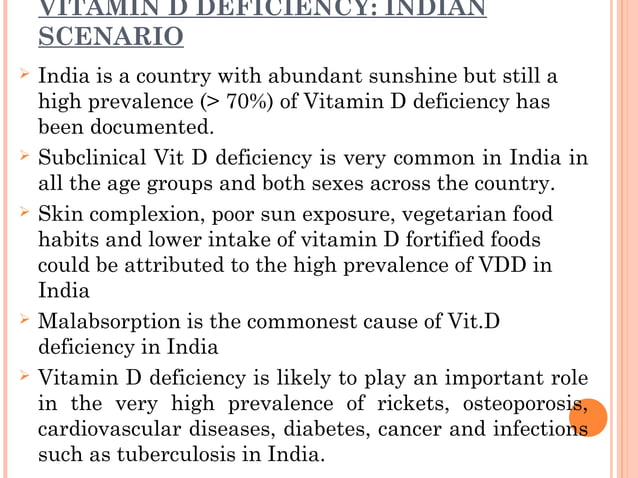 Vitamin D Deficiency, by Dr. Mihir Adhikari | PPT | Endocrine and ...
