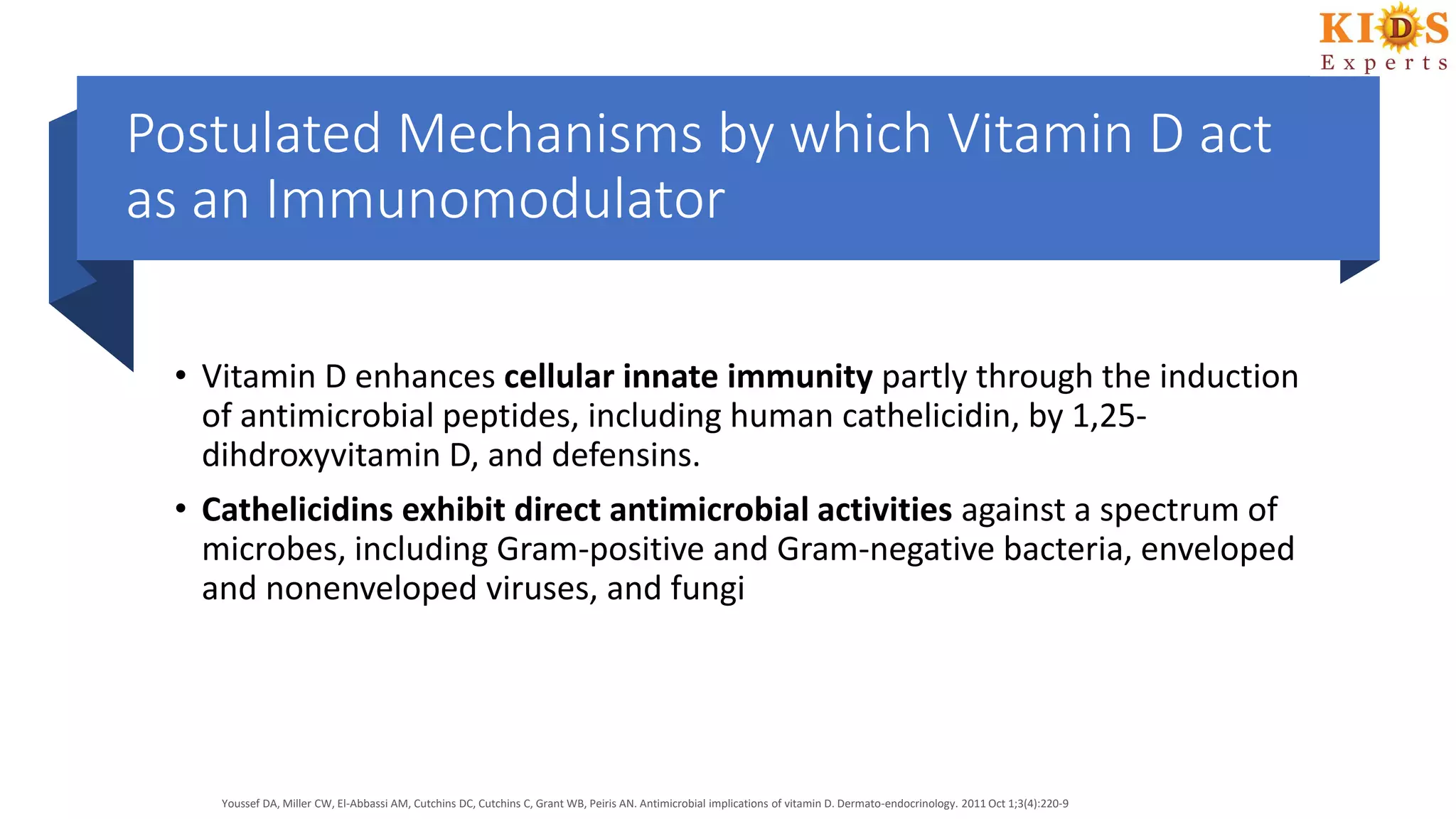 Vitamin D Pediatrics | PPTX