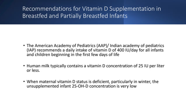 Vitamin D Pediatrics | PPTX