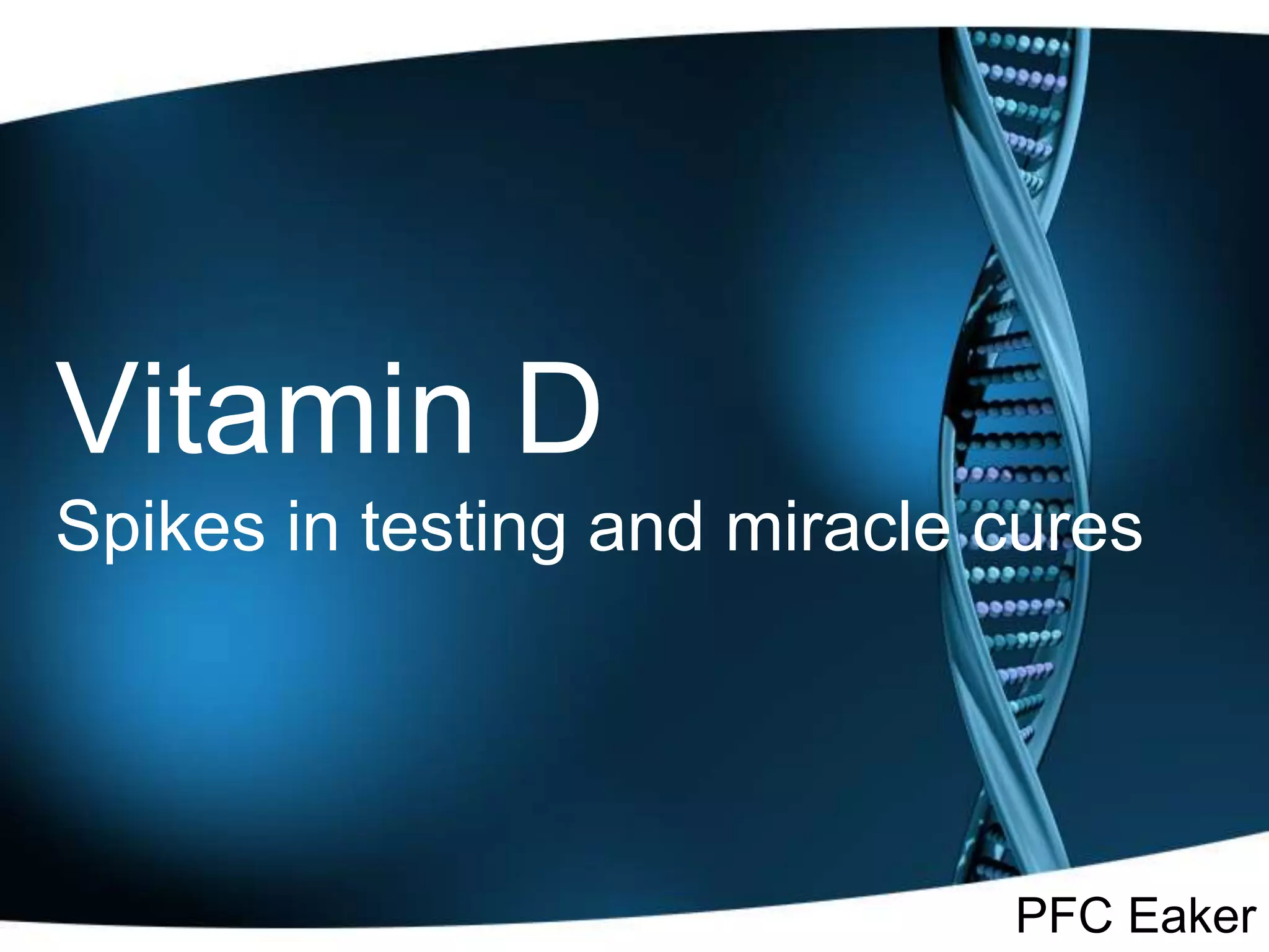 Vitamin d presentation | PPTX