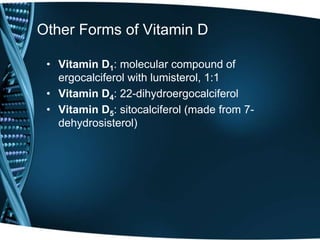 Vitamin d presentation | PPTX