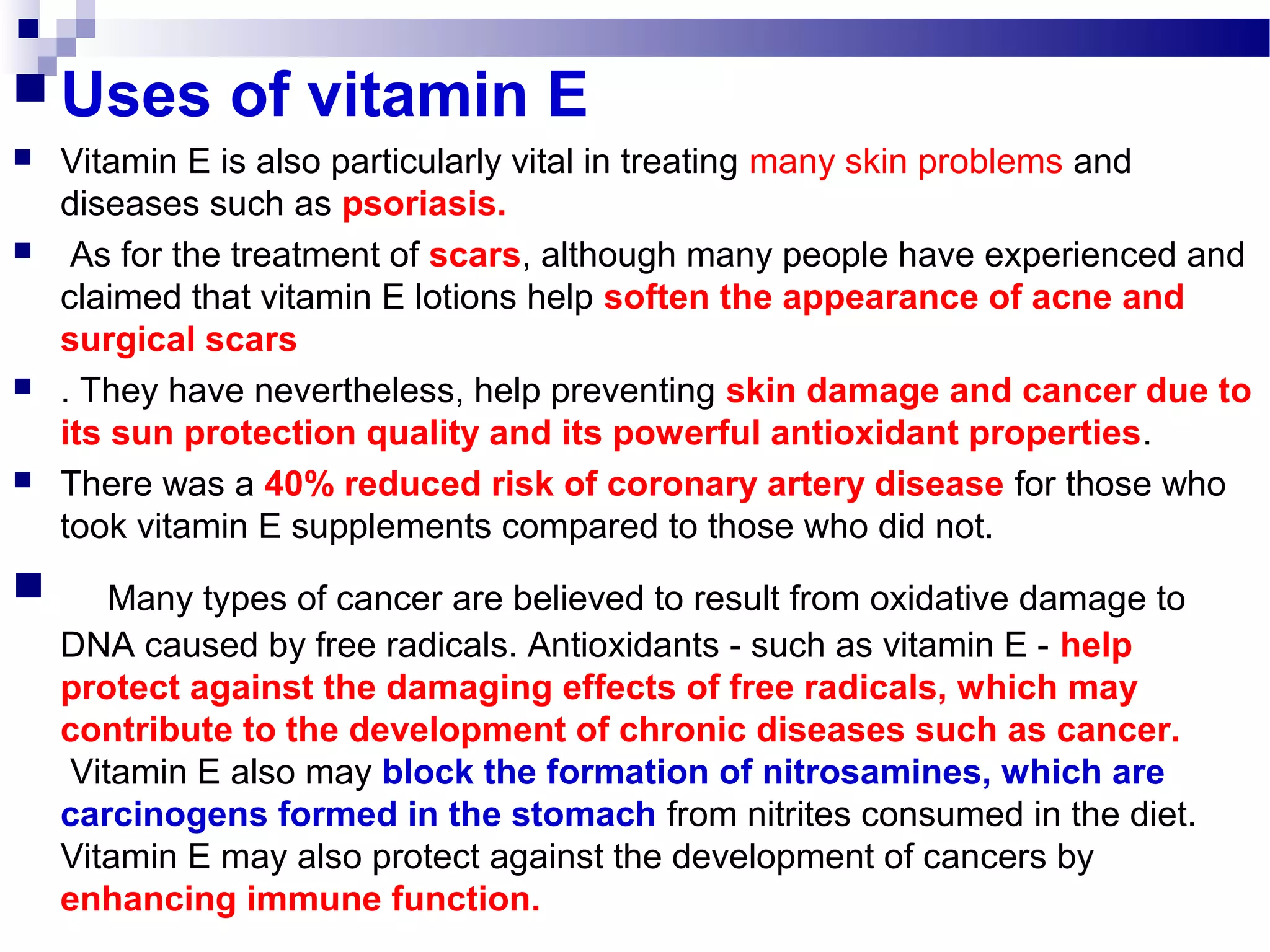 VITAMIN E (MEDICINAL CHEMISTRY) BY P.RAVI SANKAR. [INTRODUCTION ...
