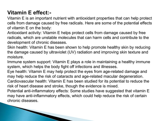 VITAMIN e.pptx