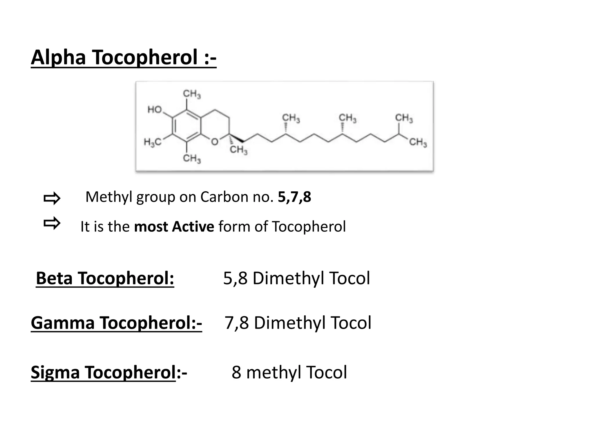 Vitamin E (Tocopherol) | PPTX