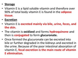 Vitamin E, Biochemistry.pptx