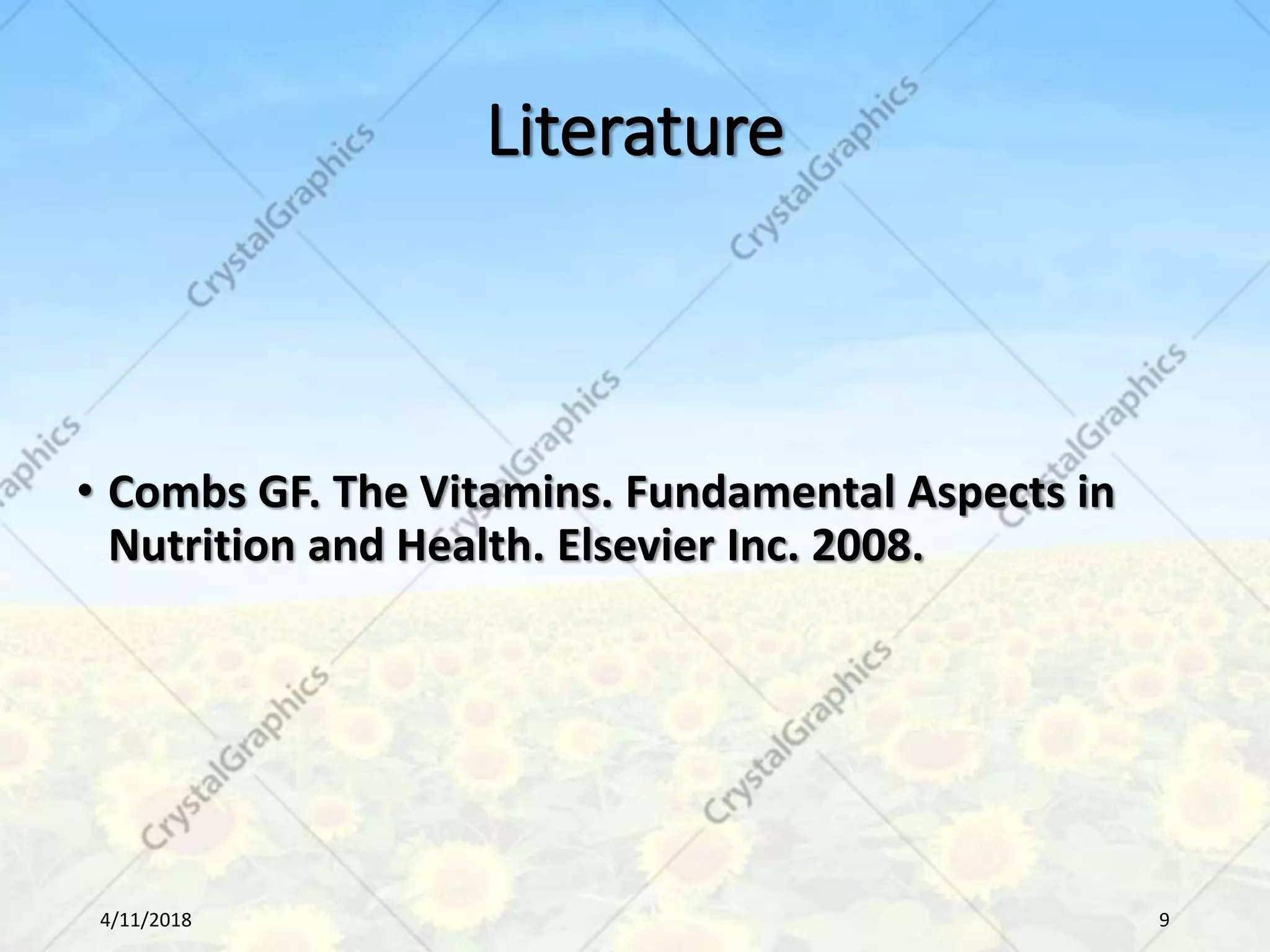 Vitamin E deficiency | PPSX