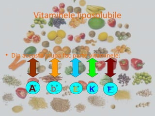 Vitaminele și Enzimele | PPT