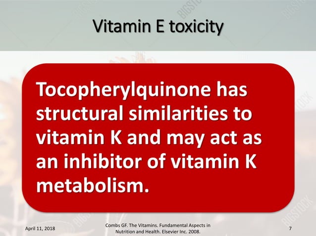 Vitamin E toxicity | PPT