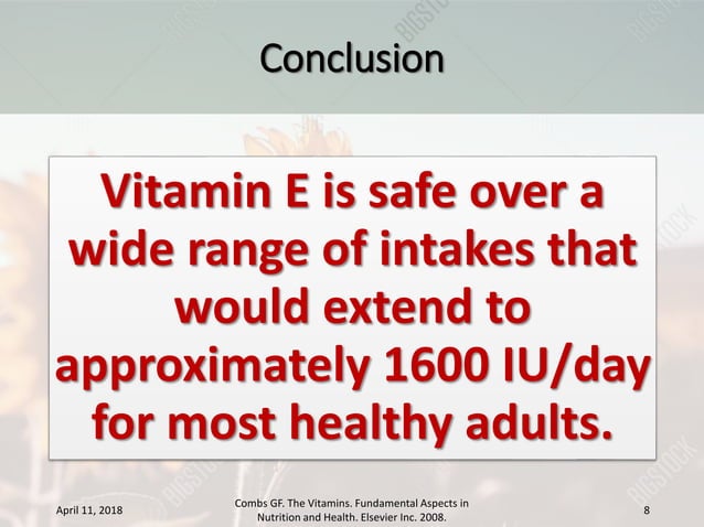 Vitamin E toxicity | PPT