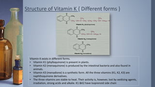 Vitamin e & vitamin k | PPT