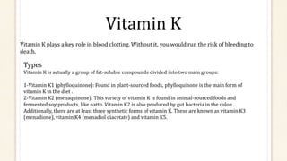 Vitamin fat soluble | PPT