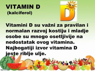 Vitamini | PPTX
