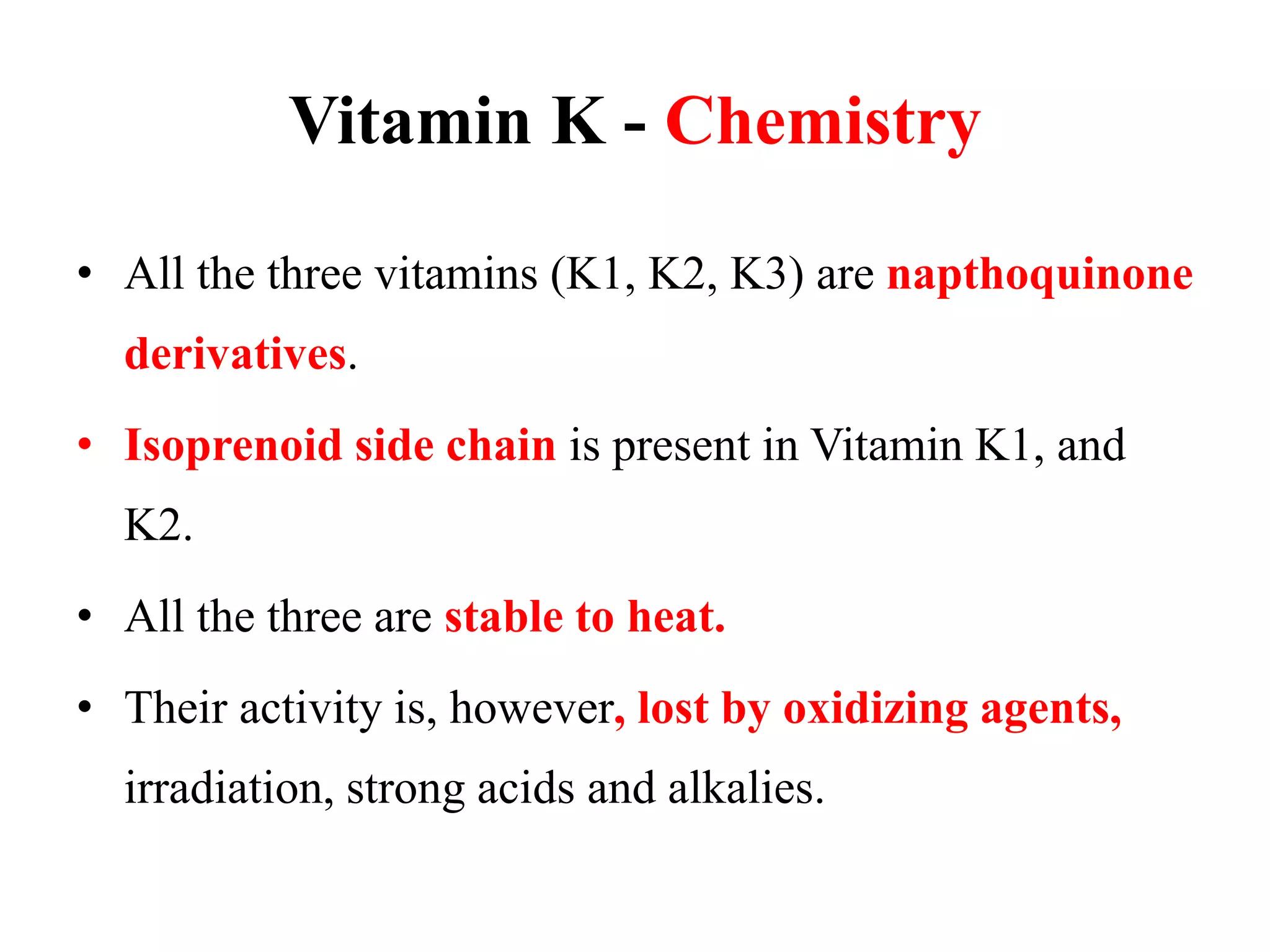 Vitamin k | PPTX