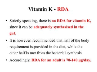 Vitamin k | PPTX