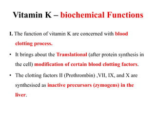 Vitamin k | PPT