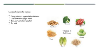 Vitamin K Description Deficiency Disorder Importance Pptx