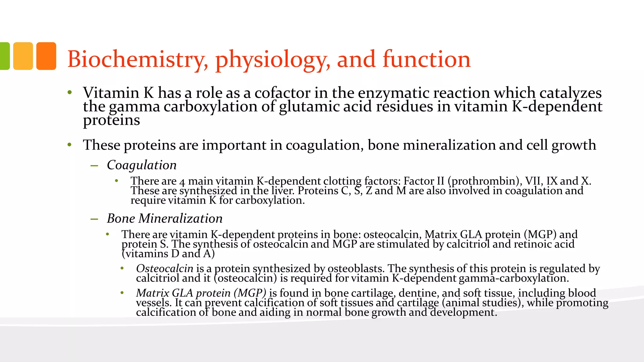 Vitamin k 101 | PPTX