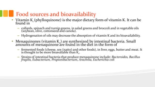Vitamin k 101 | PPTX