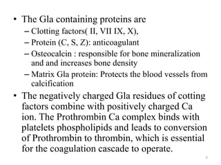 Vitamin k & its applied aspects | PPTX