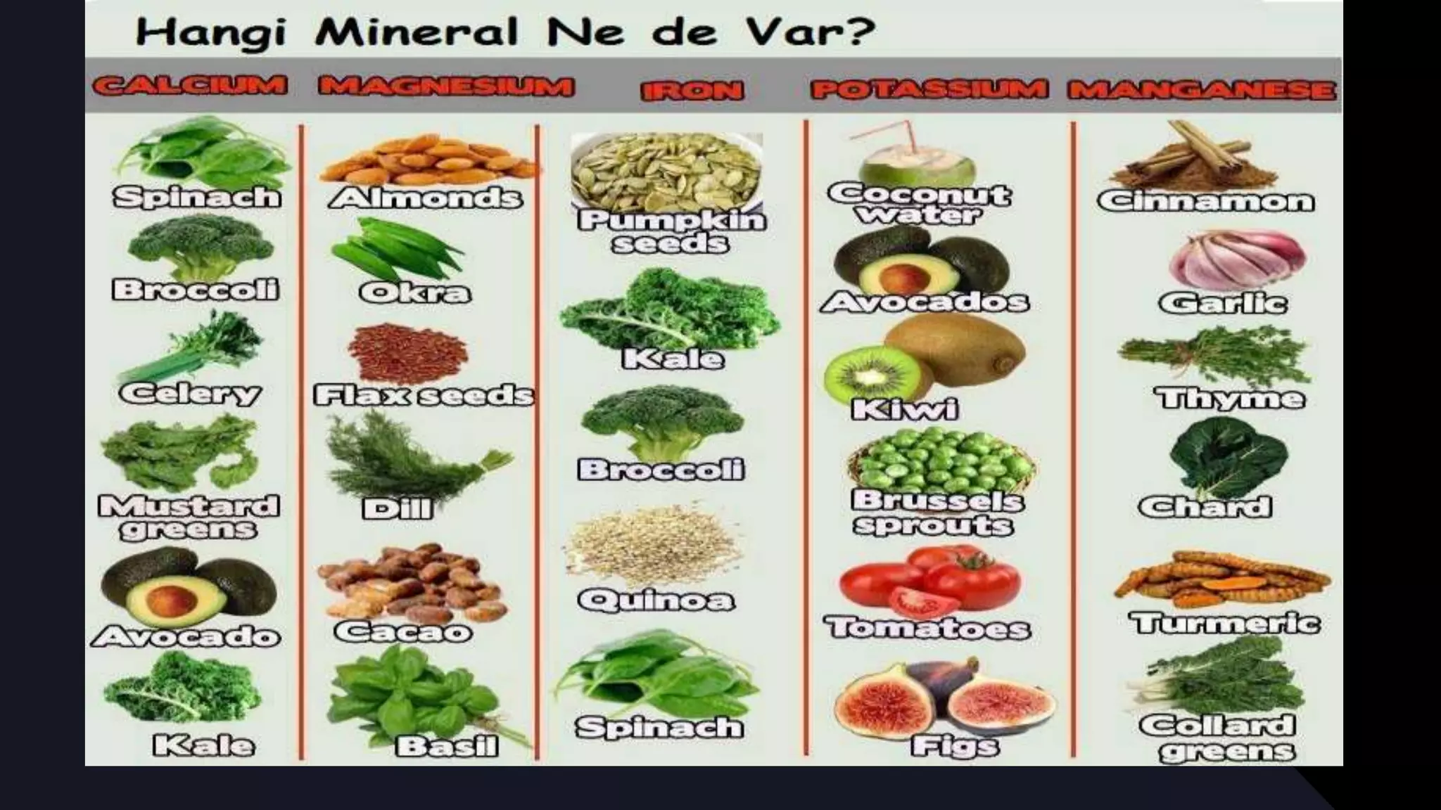 Vitaminler ve minareller | PPT