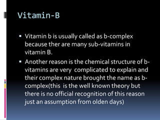 Vitamins | PPTX