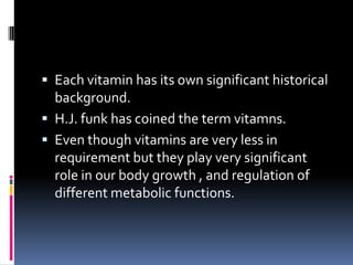 Vitamins | PPTX