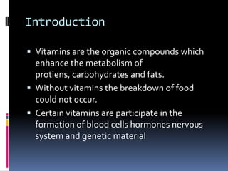 Vitamins | PPT | Free download