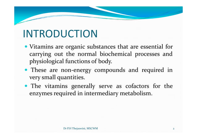 vitamins ppt | PDF