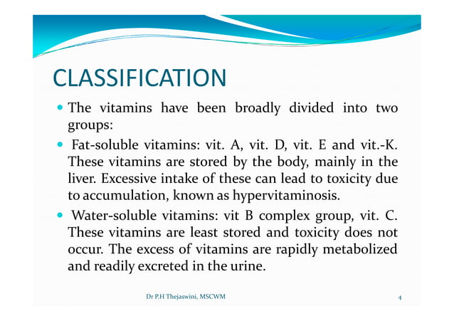vitamins ppt | PDF