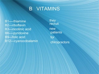 Vitamins | PPT