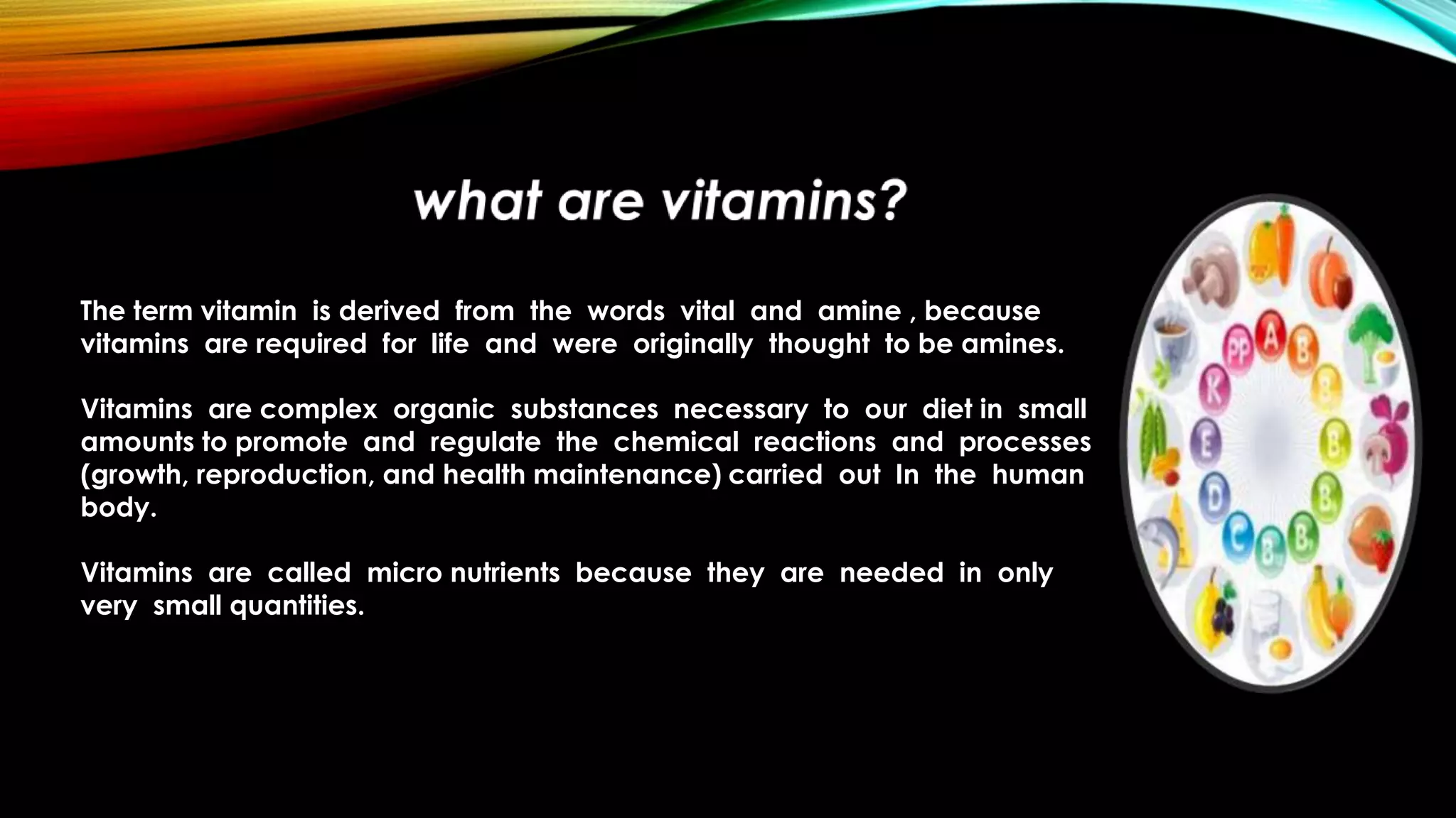 Vitamins | PPTX