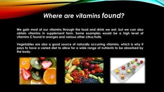 Vitamins | PPTX