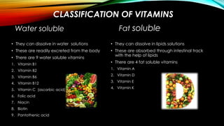 Vitamins | PPTX