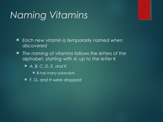 Vitamins | PPT