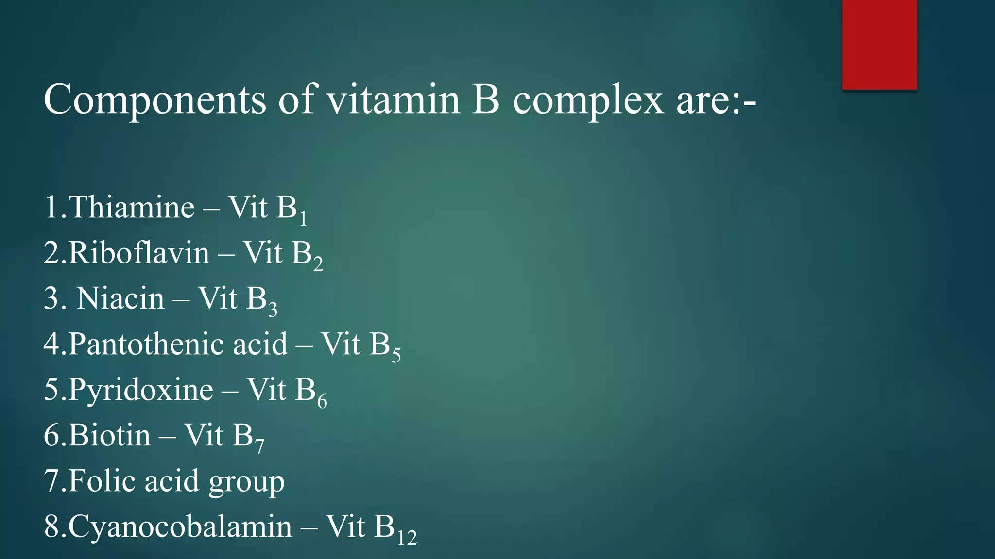 Vitamins (Medicinal Chemistry) MANIK | PPSX