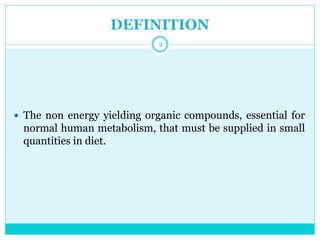 Vitamins | PPTX