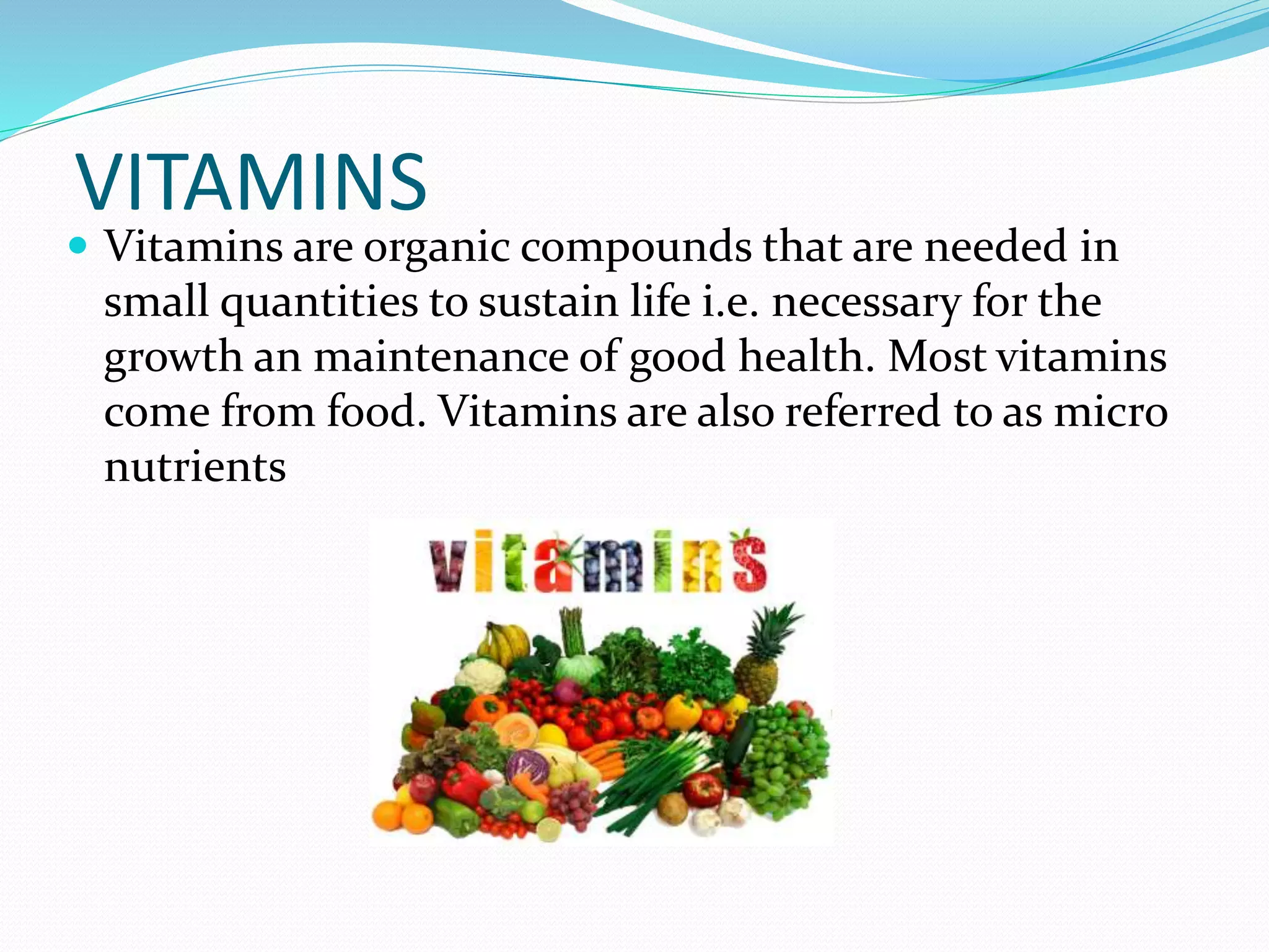 Vitamins | PPTX